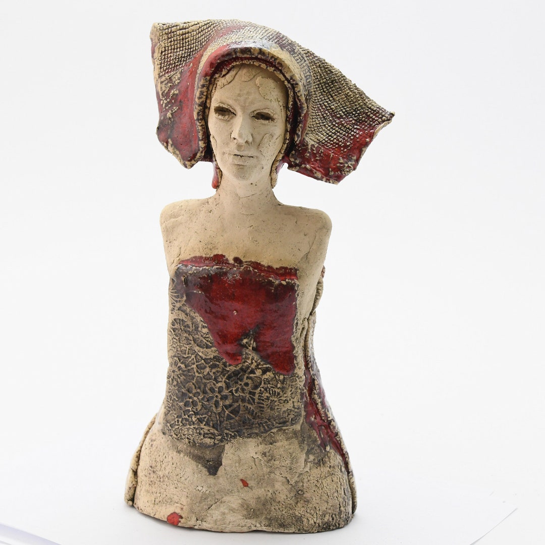 Ceramic Figure, Ceramic Figure , Ceramic Sculpture, Ceramic Art, Hand ...
