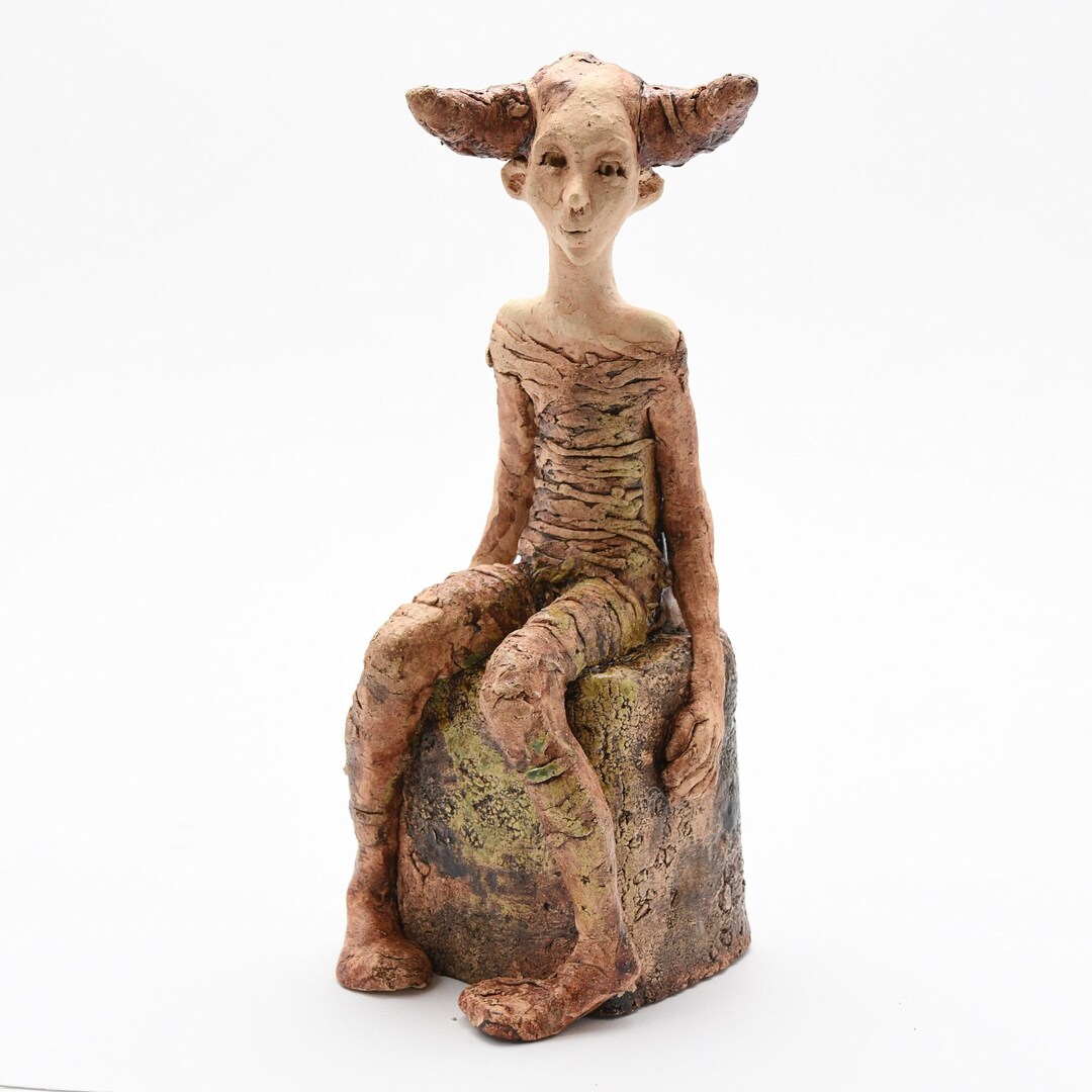 Rokita. Field Devil. Ceramic Figure, Ceramic Figure , Ceramic Sculpture ...