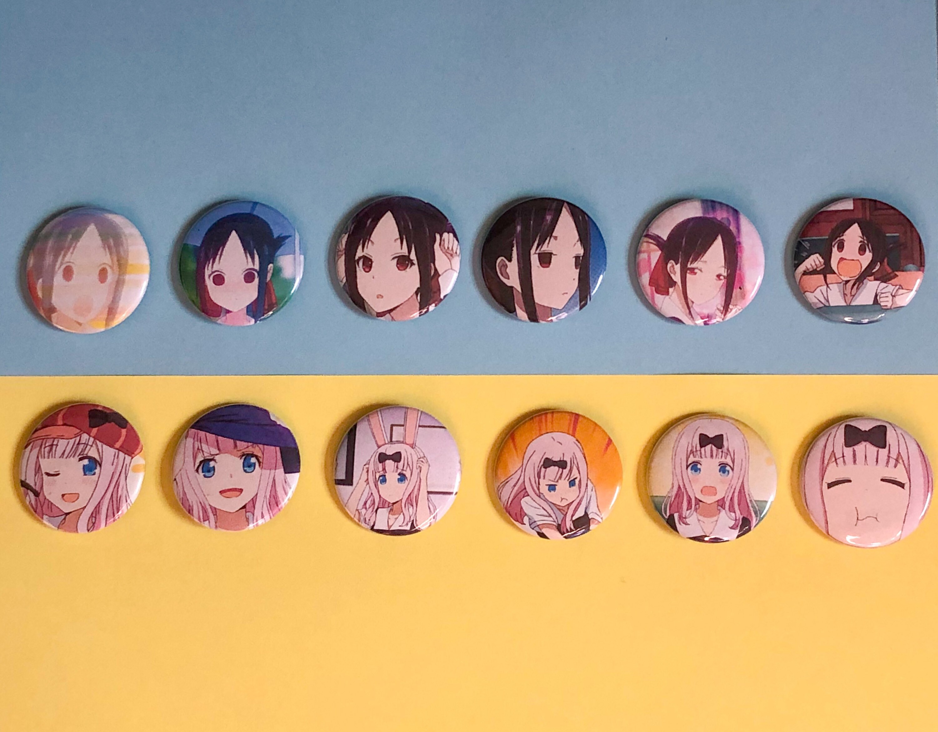 Kaguya-Sama Love Is War Waifu Pins | Etsy