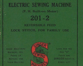 Singer 201-1 201-2 201-3 201-4 1200-1 Adjusters Manual - Etsy