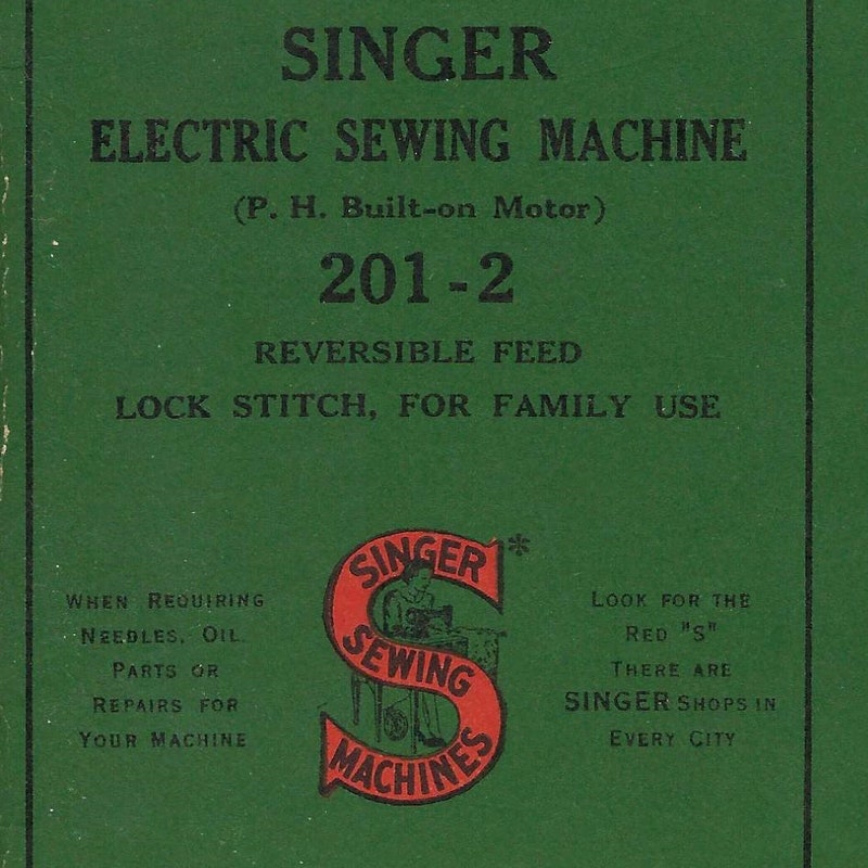 201 Singer Sewing Machine - Etsy