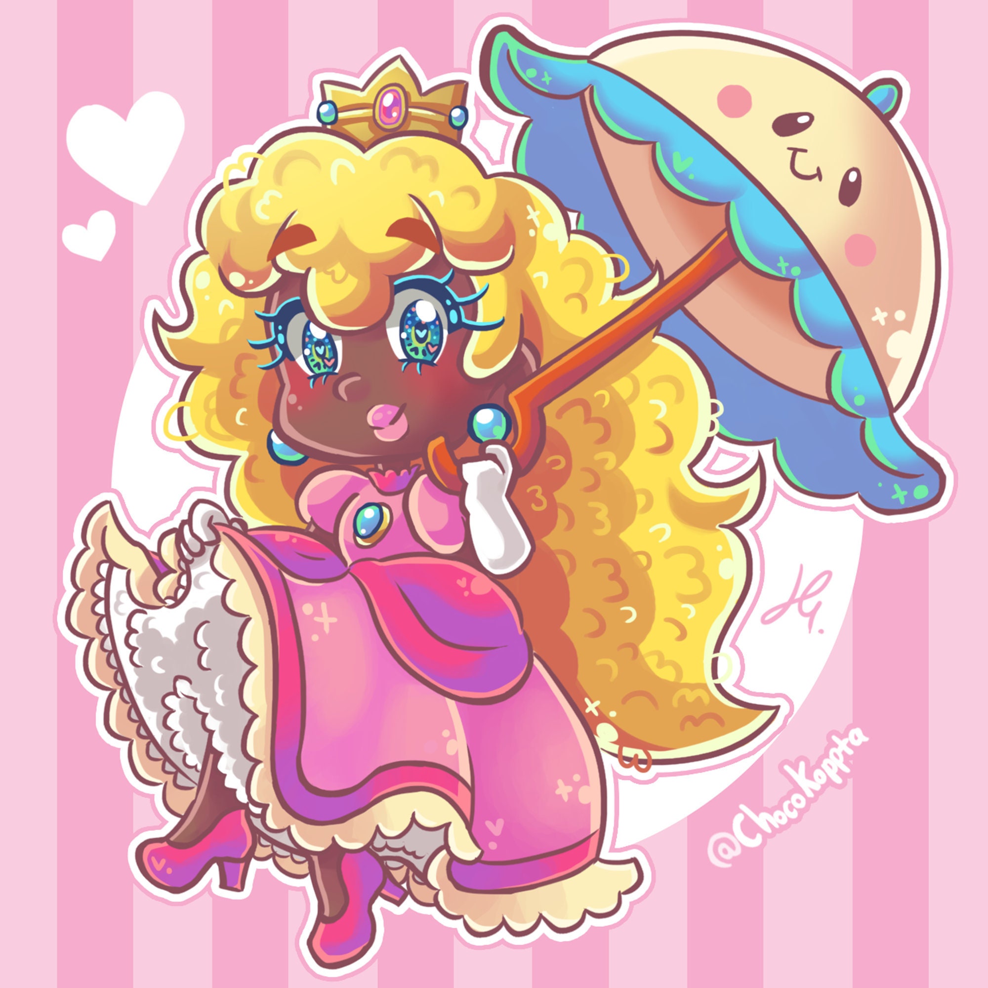Chibi Princess Peach