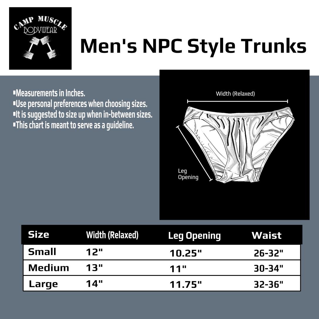 Mens Classic Physique Pro Bodybuilding Posing Trunks Briefs - Etsy