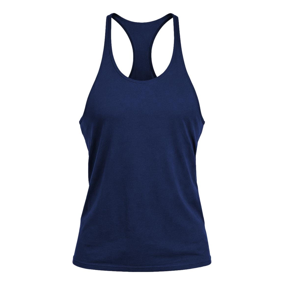 Mens Cotton Stringer Tank Bodybuilding Exercise Training Activewear ...