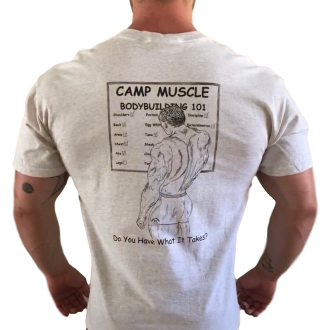 Men's Bodybuilding 101 T-shirts Activewear Exercise Gym Fitness Workout ...