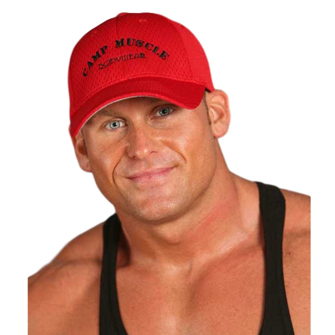 Baseball Cap Head Gear Hat at Activewear Bodybuilding Training Gym ...