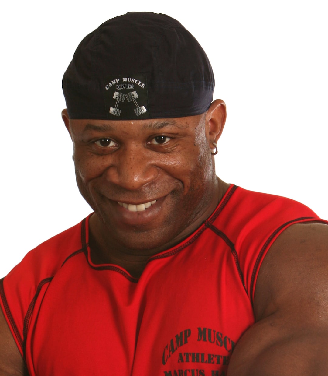 Men’s Durag Skull Cap Bodybuilding Training Gym Fitness Workout Head ...