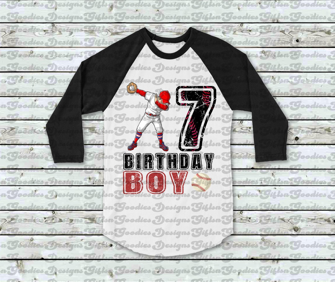 7th Birthday Baseball Png, Baseball Png, 7th Baseball Png, Baseball ...