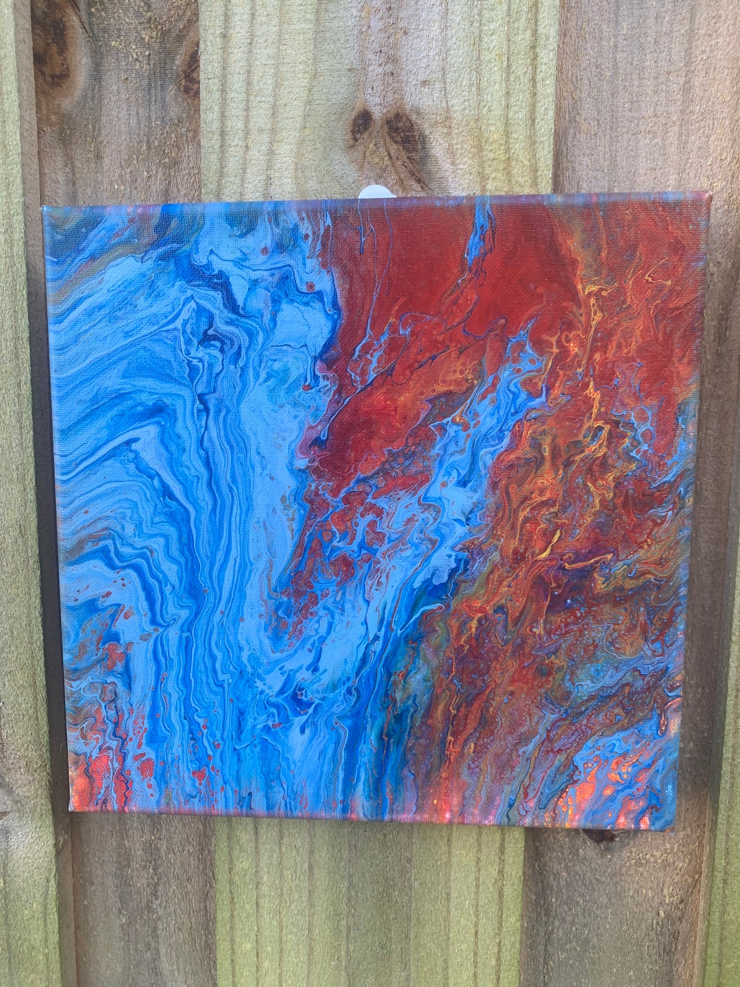 Acrylic Infinity Pour Painting - Etsy