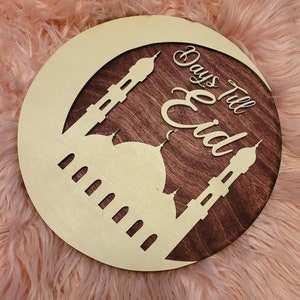 Eid/ramadan Calender-days Till Eid - Etsy
