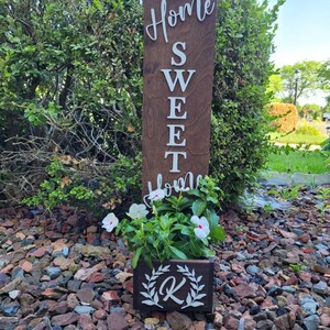 Beautiful Porch Sign With Planter Box-plant - Etsy