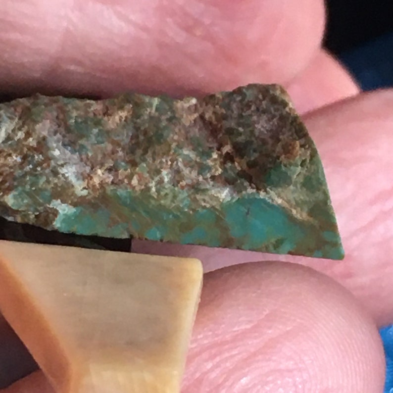 Royston TURQUOISE With Brown Jadeite Jade and Turq Chips Modern ...