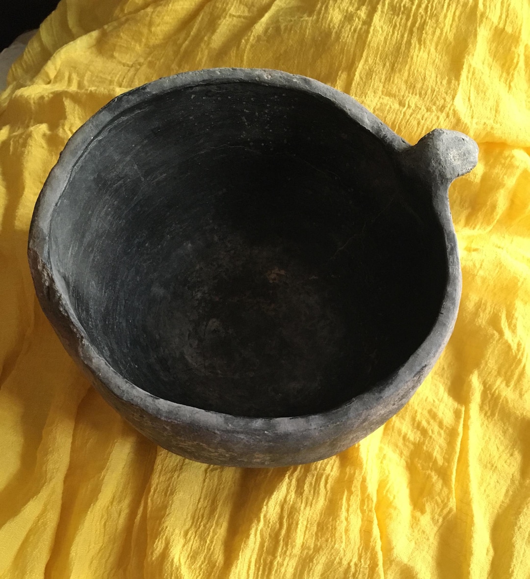 Taos Pueblo Micaceous Clay Sturdy Old 1800-1900s Cooking Pot - Etsy