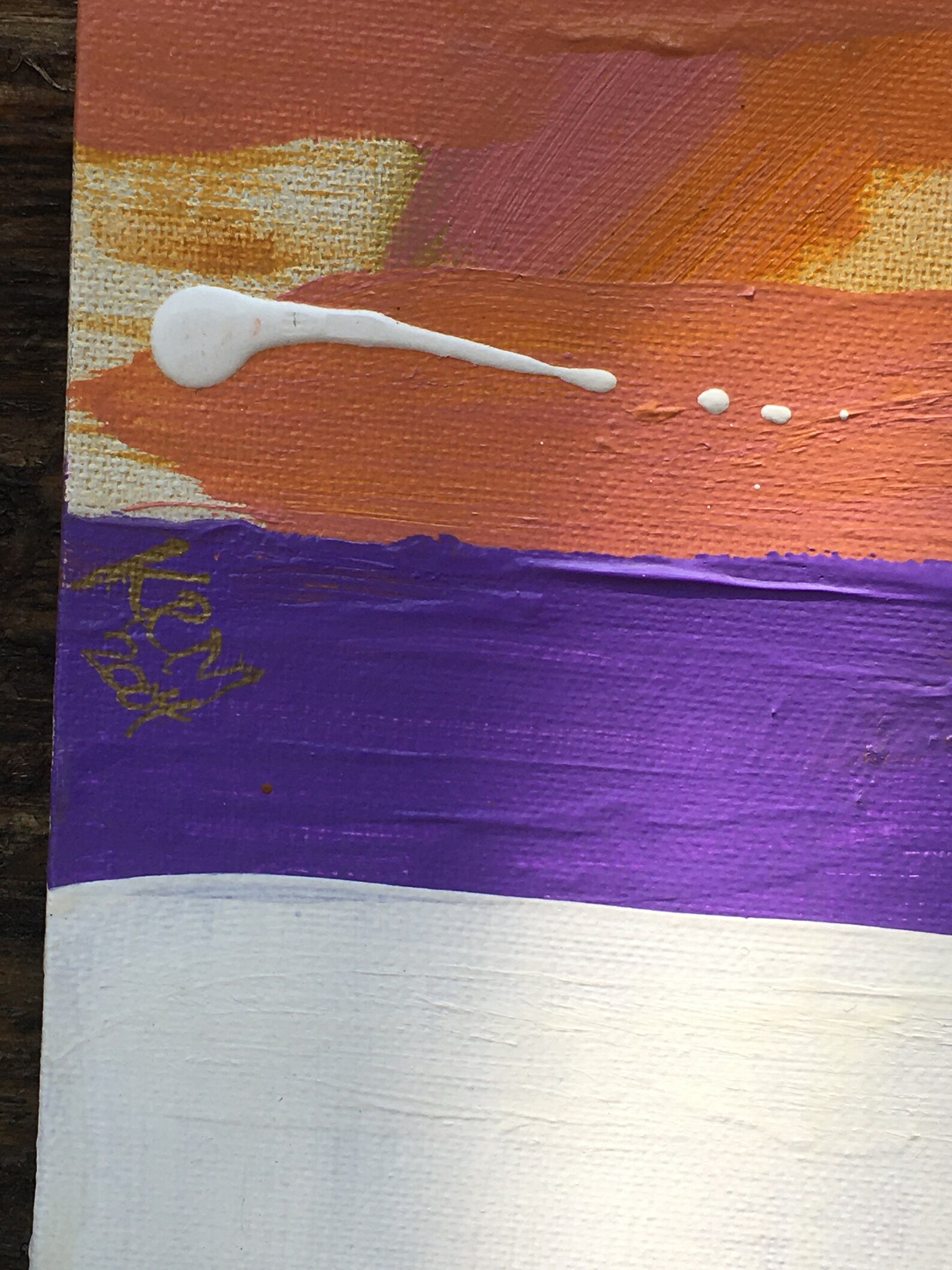 Sumi-e Painting Color in Acrylic on Board 20x30 PHOENIX RISING Handmade ...