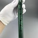 Solid Stone Flute Green Colored Non-playing With Mantra Orignal Asia 14 ...