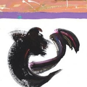 Sumi-e Painting Color in Acrylic on Board 20"x30" PHOENIX RISING ...