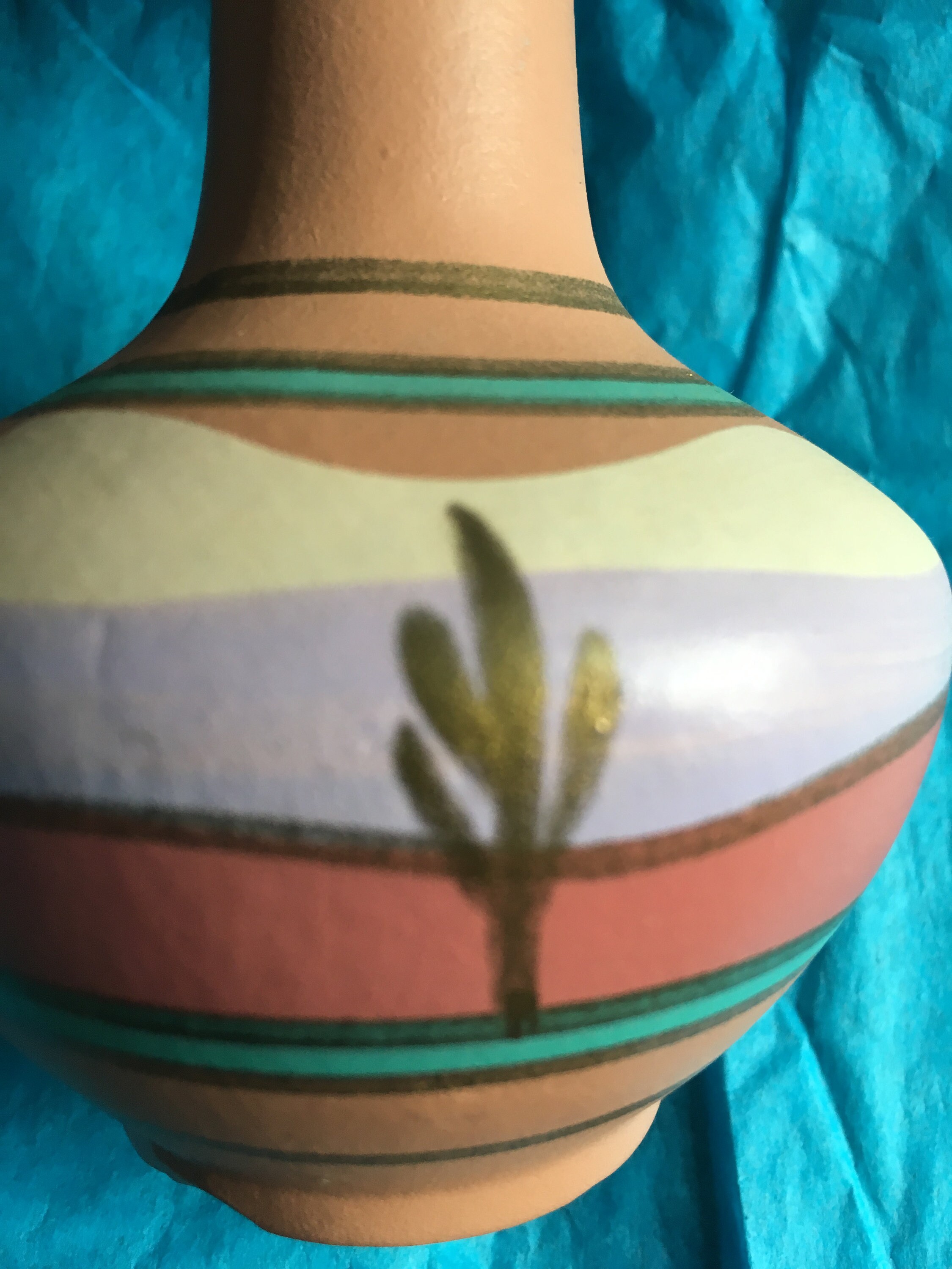 Vase Contemporary Vintage Teissedre Pueblo Pottery Southwest Vintage ...