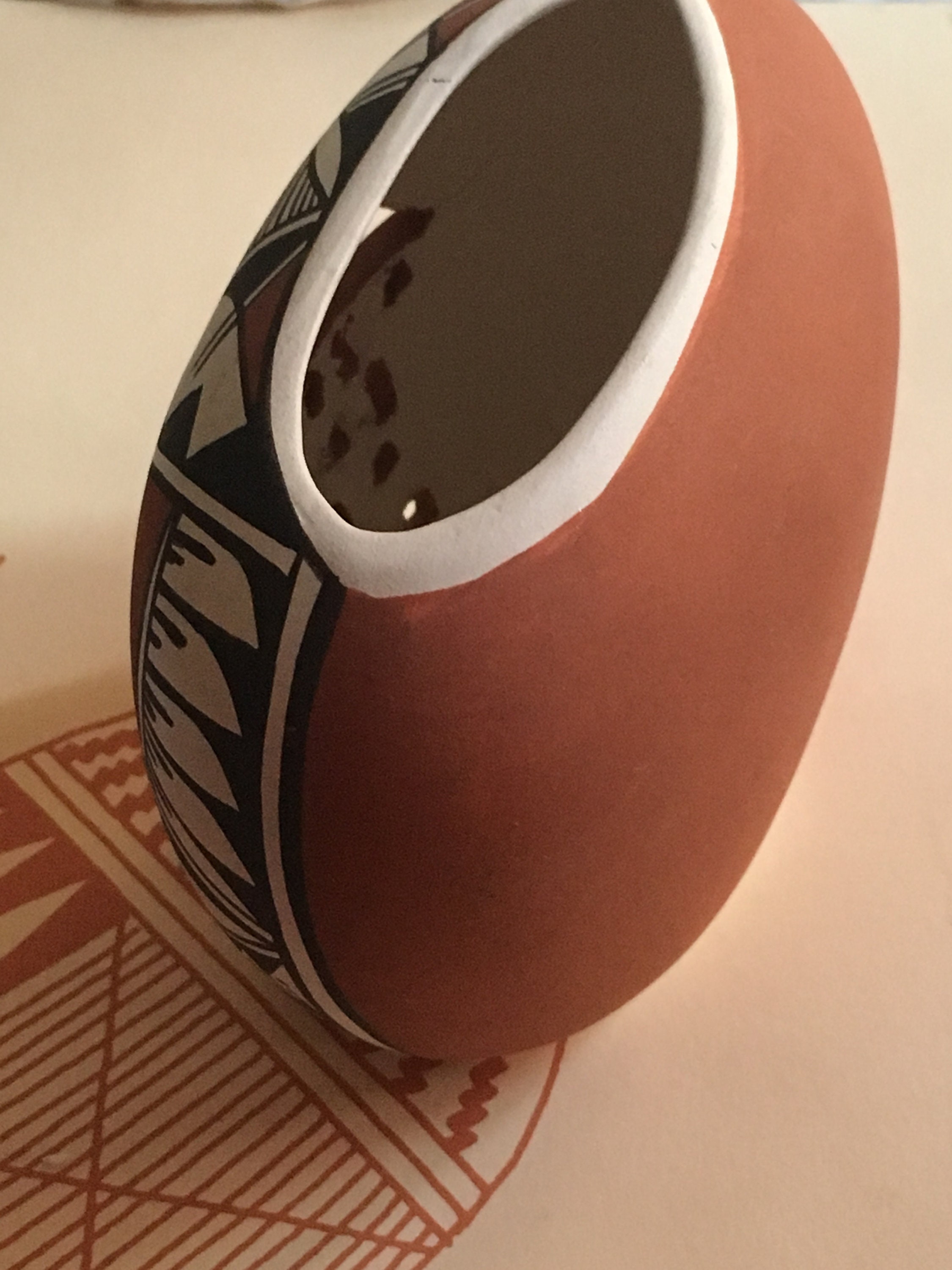 Cliff Dwellers Original Pueblo Pottery Southwest Mid-size Vase Vintage ...