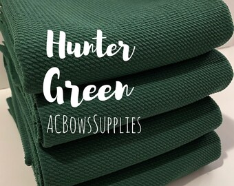 Hunter Green Fabric | Etsy