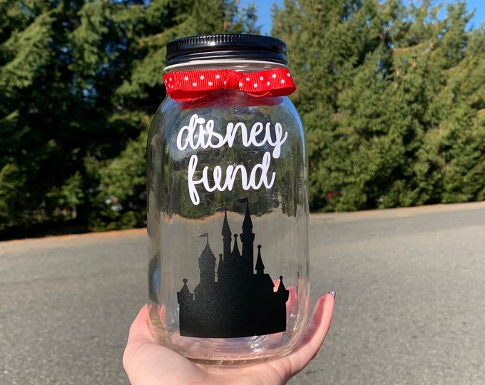 Disney Fund Jar - Etsy