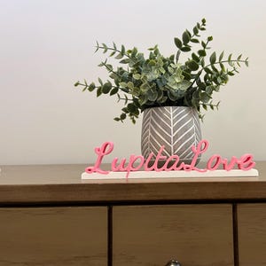 Multi Color Personalized Name Plate | 3D Printed Name - Etsy