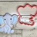 Baby Elephant Cookie Cutter - Etsy