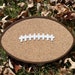 Football Shaped Pin Board | Cork Board (multiple Sizes) - Etsy