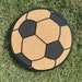 12" Soccer Ball Cork Board Round Soccer Ball Pin Board Soccer Gifts ...