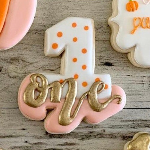Number 1 Cookie Cutter Number One Cookie Cutter Number | Etsy