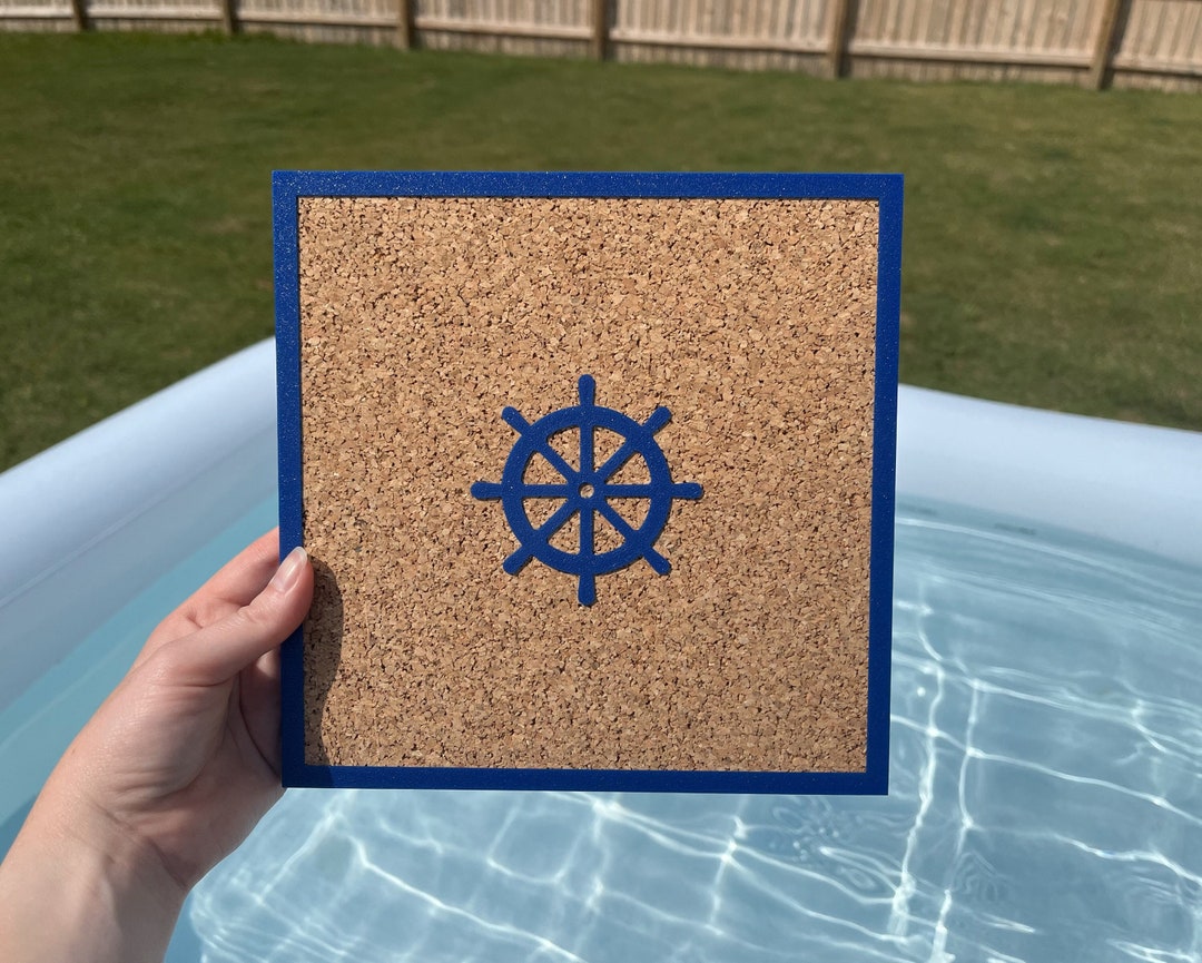 Ship's Wheel Pin Board | Cork Board (multiple Styles) - Etsy