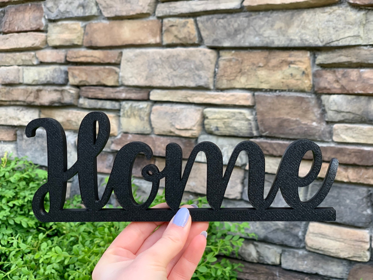 Home Sign Decor Self-standing Home Sign Tabletop Sign 3D - Etsy