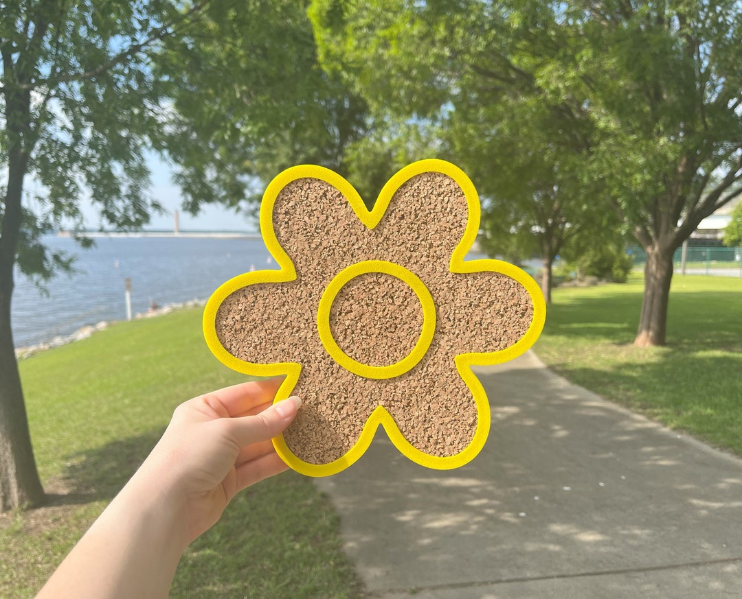 Flower Pin Board | Cork Board (multiple Sizes) - Etsy