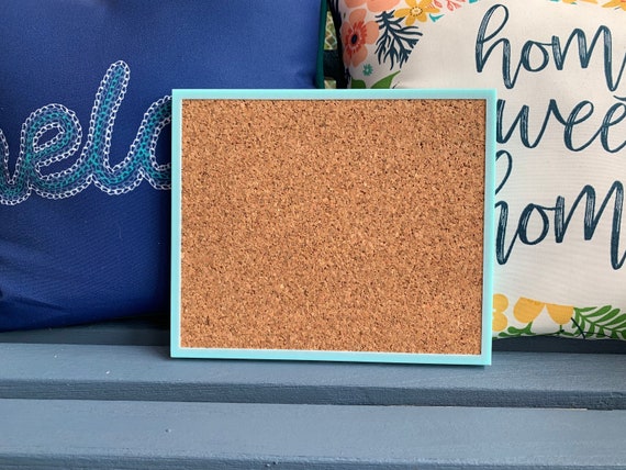 Rectangle Pin Board Cork Board multiple Sizes - Etsy