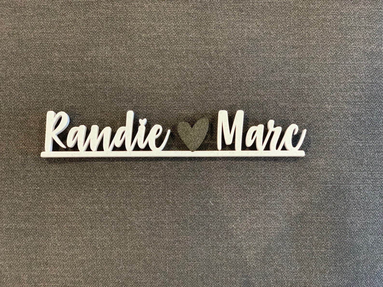 Personalized Relationship & Friendship Name Plate | 3D Printed Name ...