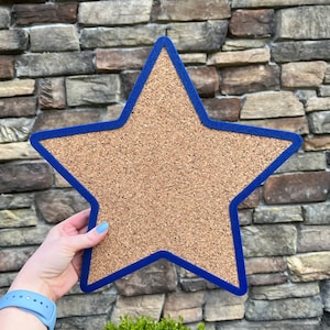 Star Pin Board | Cork Board (multiple Sizes) - Etsy