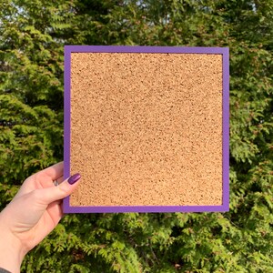 Square Pin Board | Cork Board (multiple Sizes) - Etsy