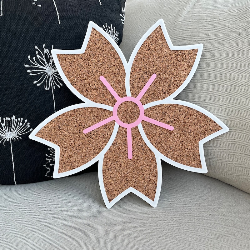 Cherry Blossom Bulletin Board - Etsy