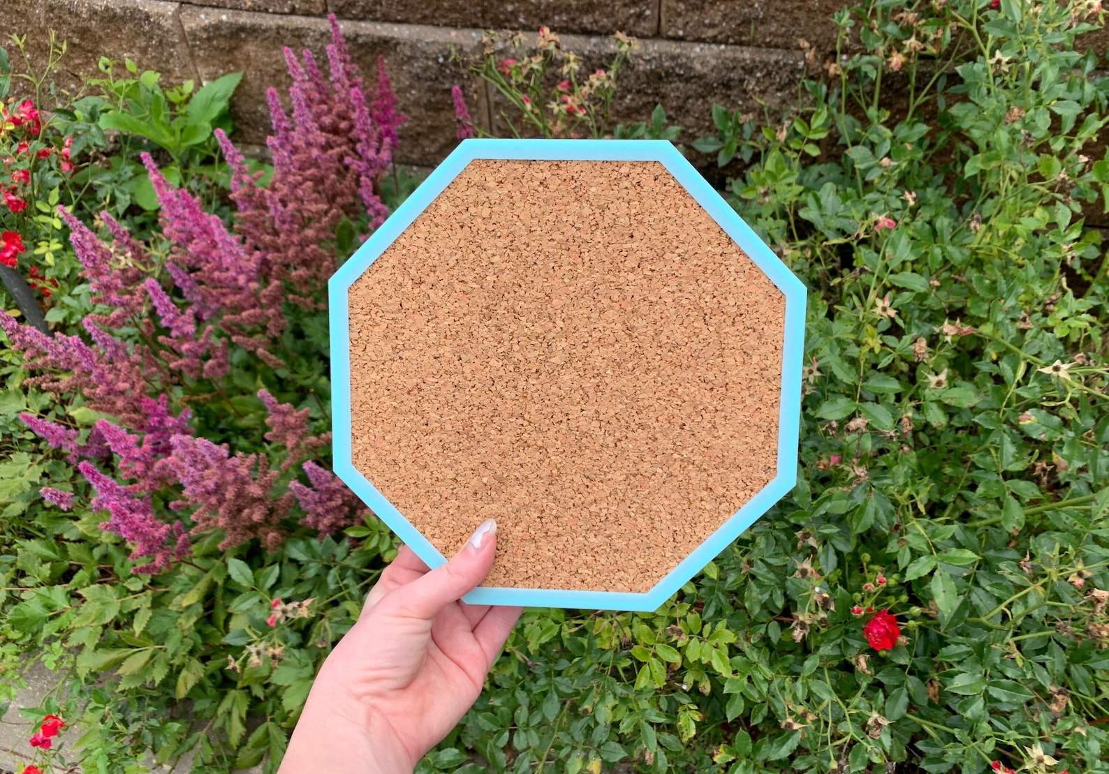 Octagon Pin Board Cork Board multiple Sizes - Etsy