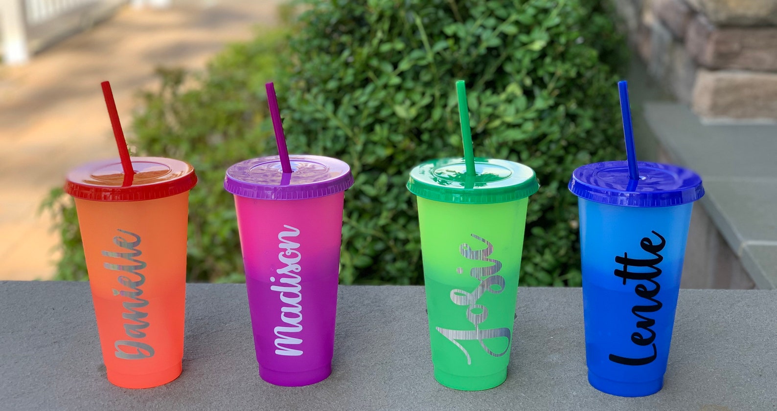 Personalized Color Changing Cold Cup Tumbler - Etsy