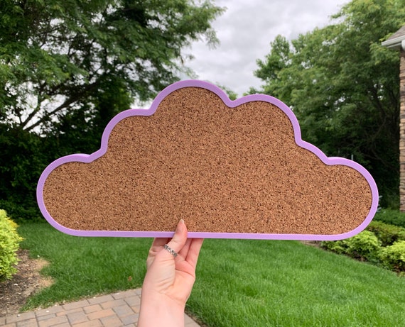 Cloud Pin Board Cork Board multiple Sizes - Etsy
