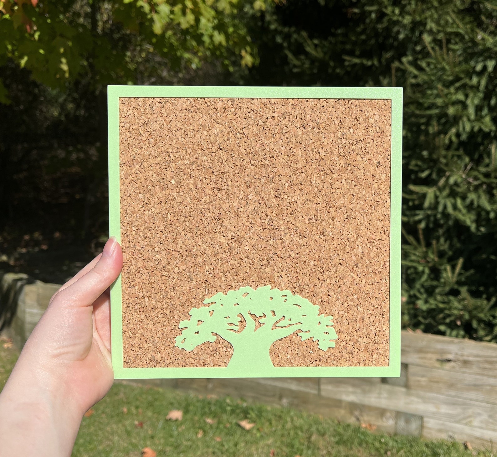 Life Tree Pin Board Cork Board multiple Sizes - Etsy