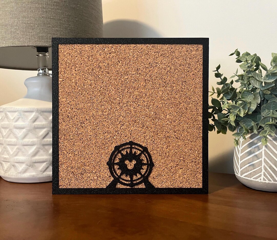 West Coast Ferris Wheel Pin Board | Cork Board (multiple Styles) - Etsy