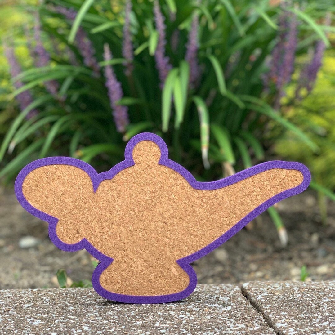 Genie Lamp Pin Board | Cork Board - Etsy