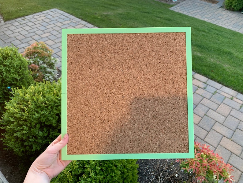 Choose Your Multi-color Pin Board Cork Board - Etsy