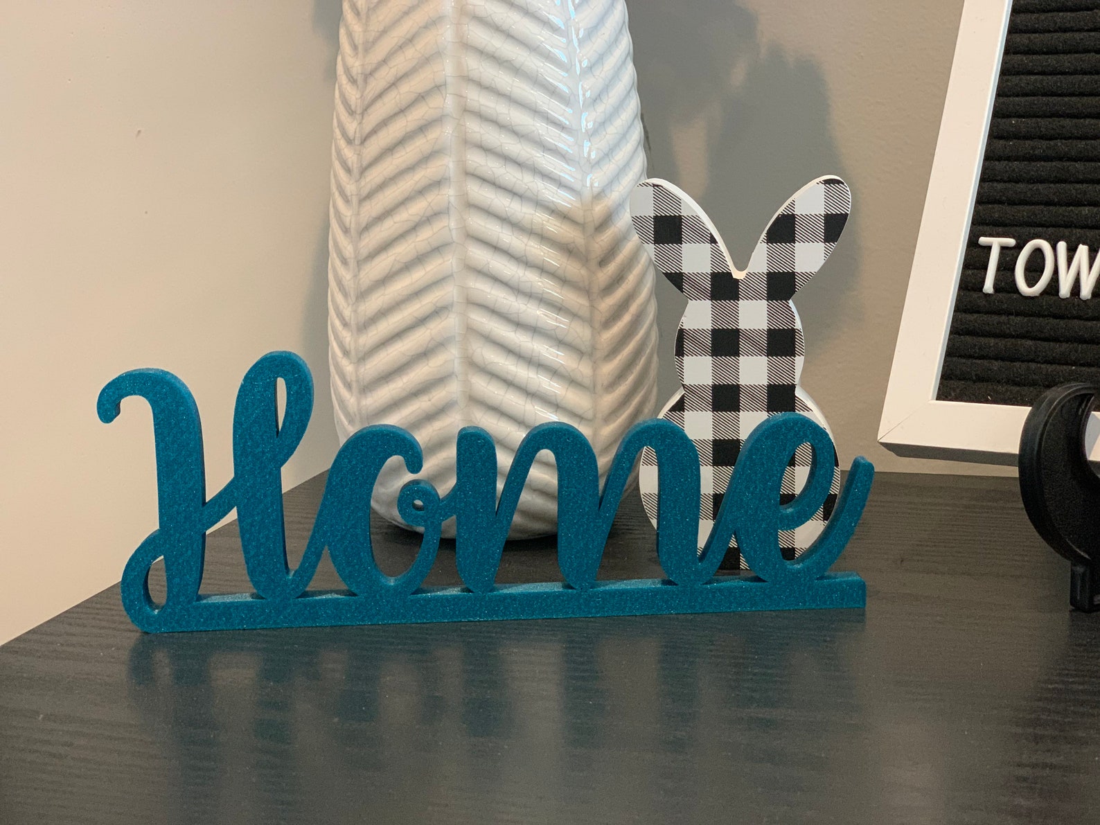 Home Sign Decor Self-standing Home Sign Tabletop Sign 3D - Etsy
