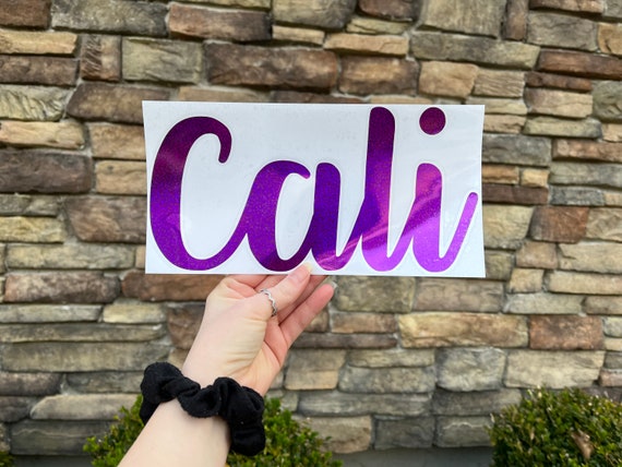 Custom Name Decal Vinyl Name Decal Vinyl Name Sticker 9 - Etsy