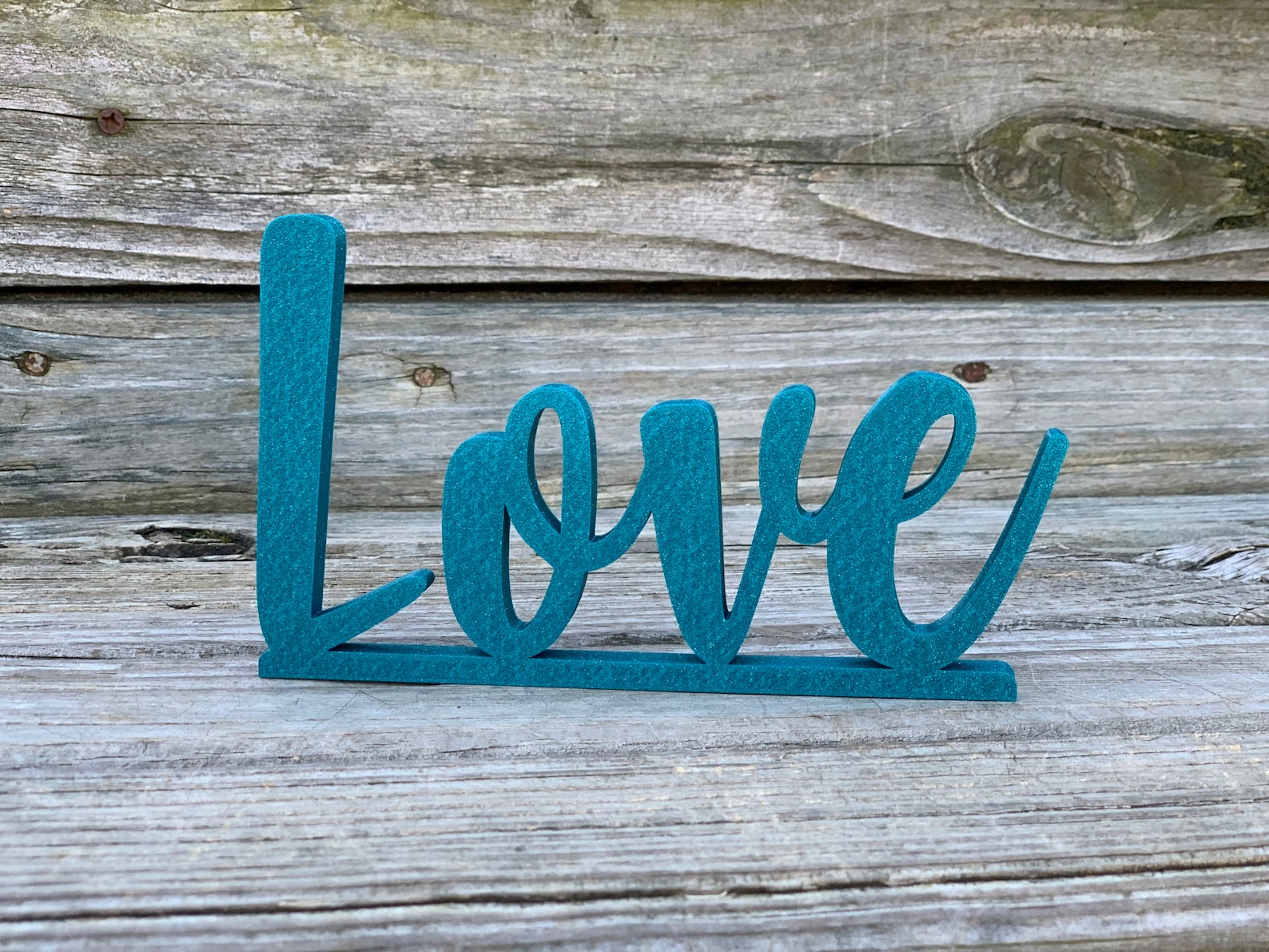 Love Sign Decor Self-standing Love Sign Tabletop Sign 3D | Etsy