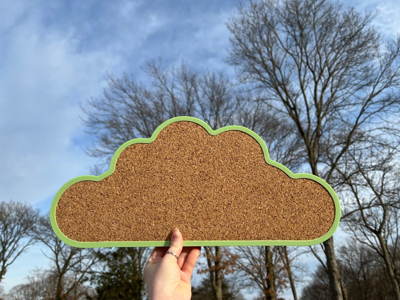 Cloud Pin Board Cork Board multiple Sizes - Etsy