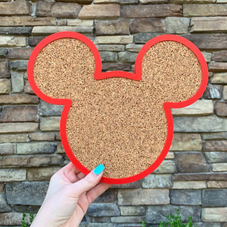Mouse Outline Pin Board Cork Board - Etsy