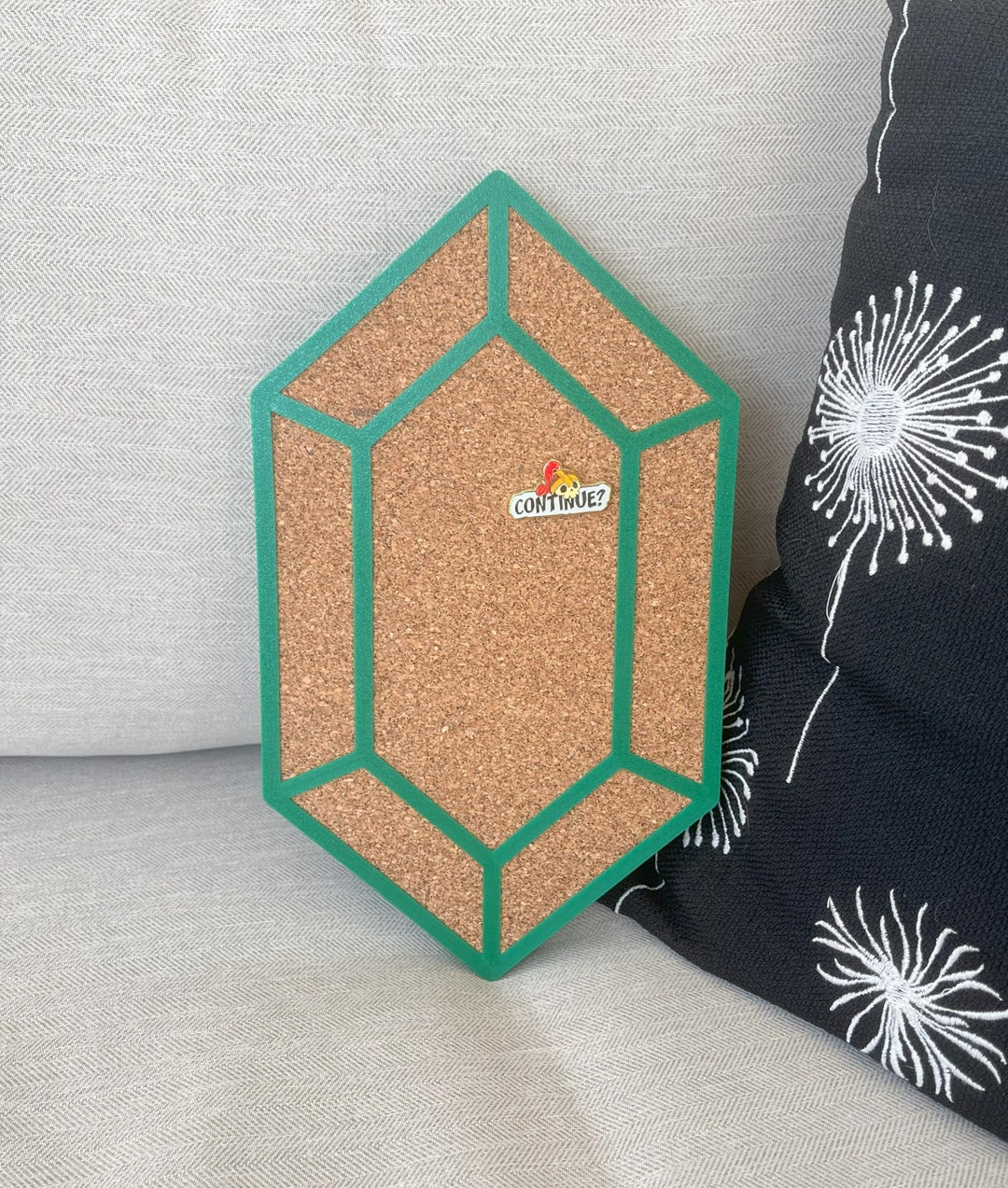 Gem Pin Board | Cork Board (multiple Sizes) - Etsy